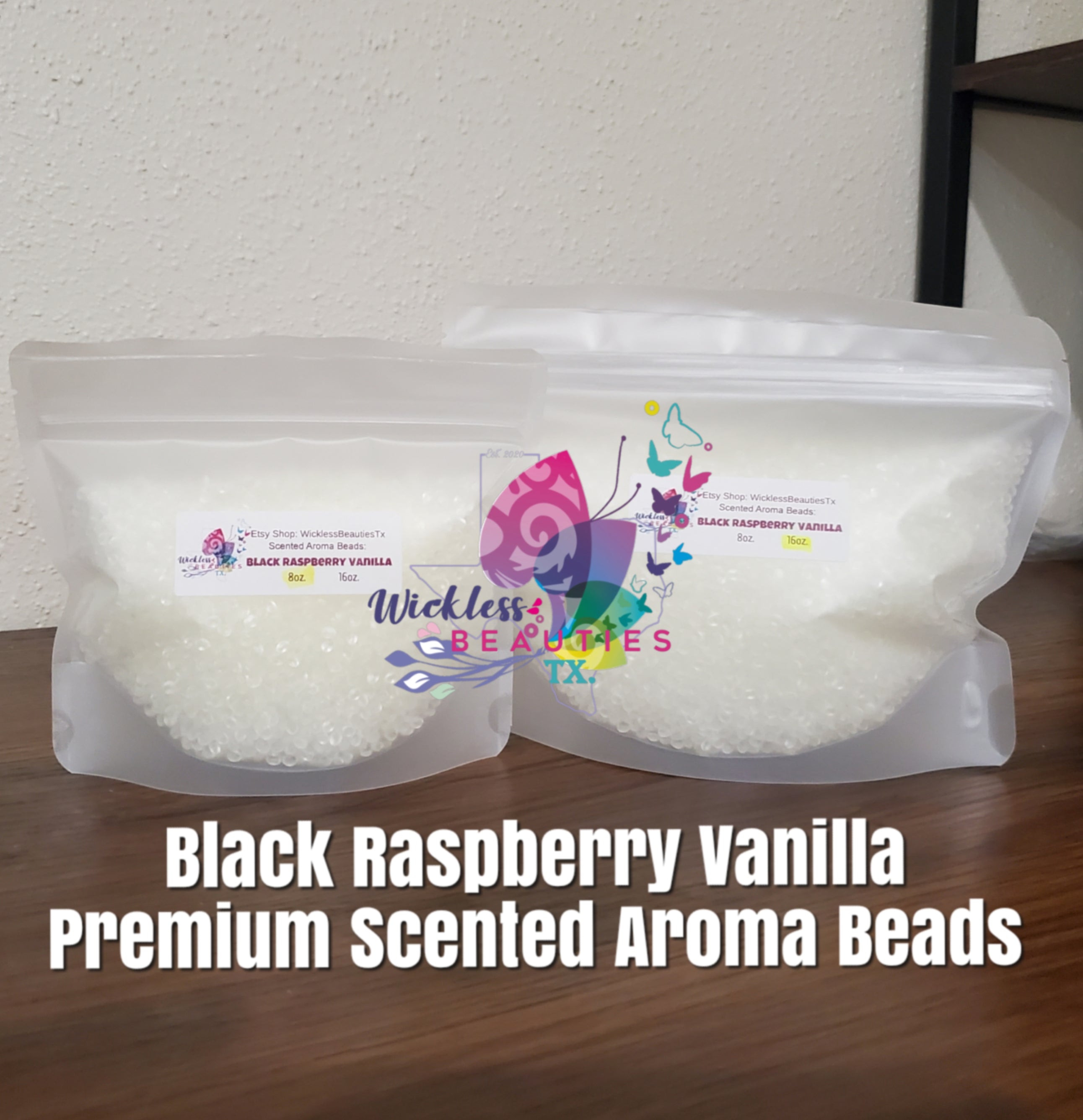 Black Raspberry Vanilla (BBW Type) Scented Aroma Beads – Wickless ...