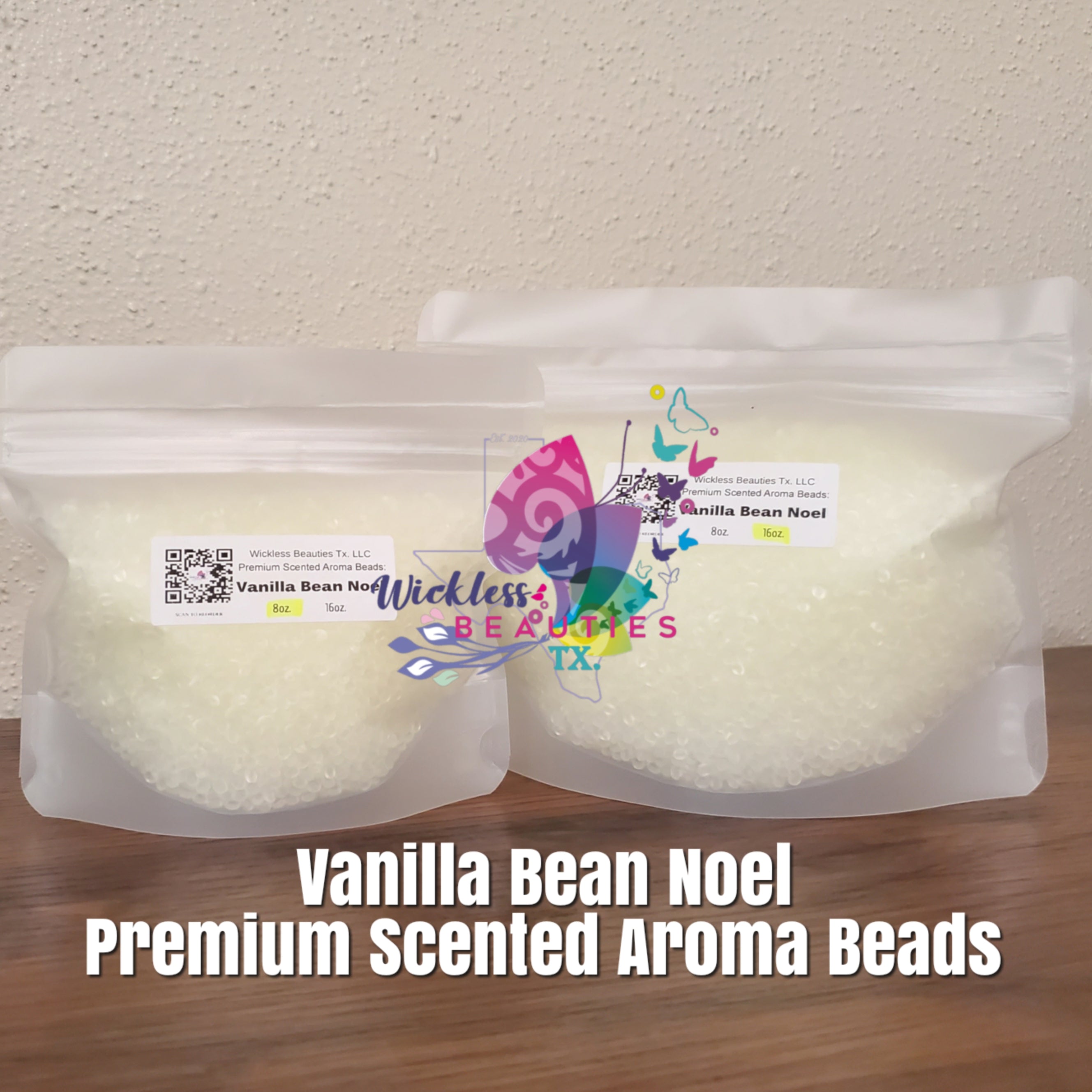 Vanilla Bean Noel Scented Aroma Beads – Wickless Beauties Tx. LLC